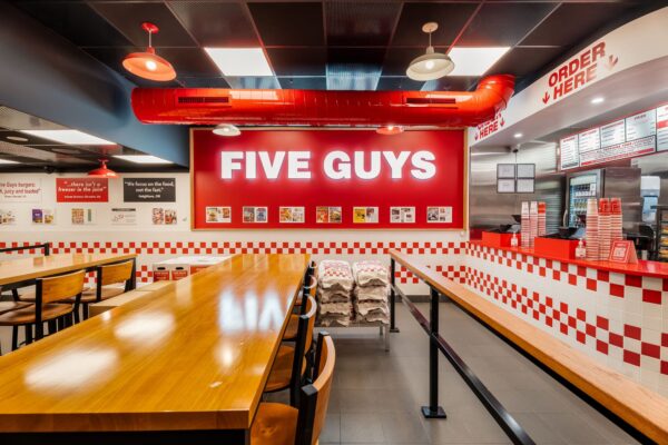 Five Guys, Martin Place, Sydney - Australia - FoodInSpace
